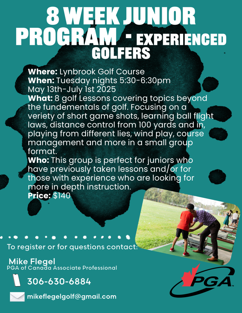 8 Week Junior Program Experienced - Lynbrook Golf Club